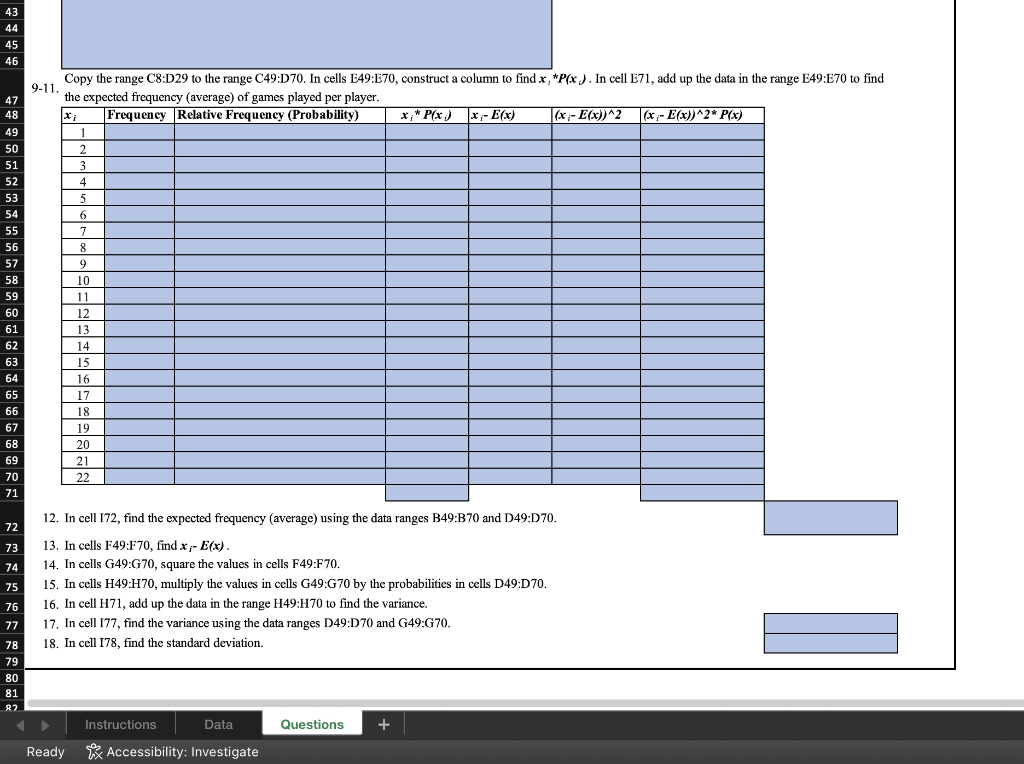 Use a cell reference or a single formula where | Chegg.com