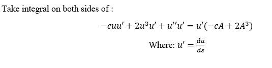 Solved Take integral on both sides of : | Chegg.com