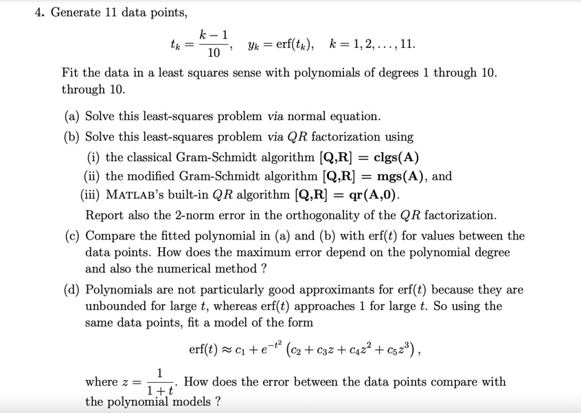Solved Generate 11 ﻿data | Chegg.com
