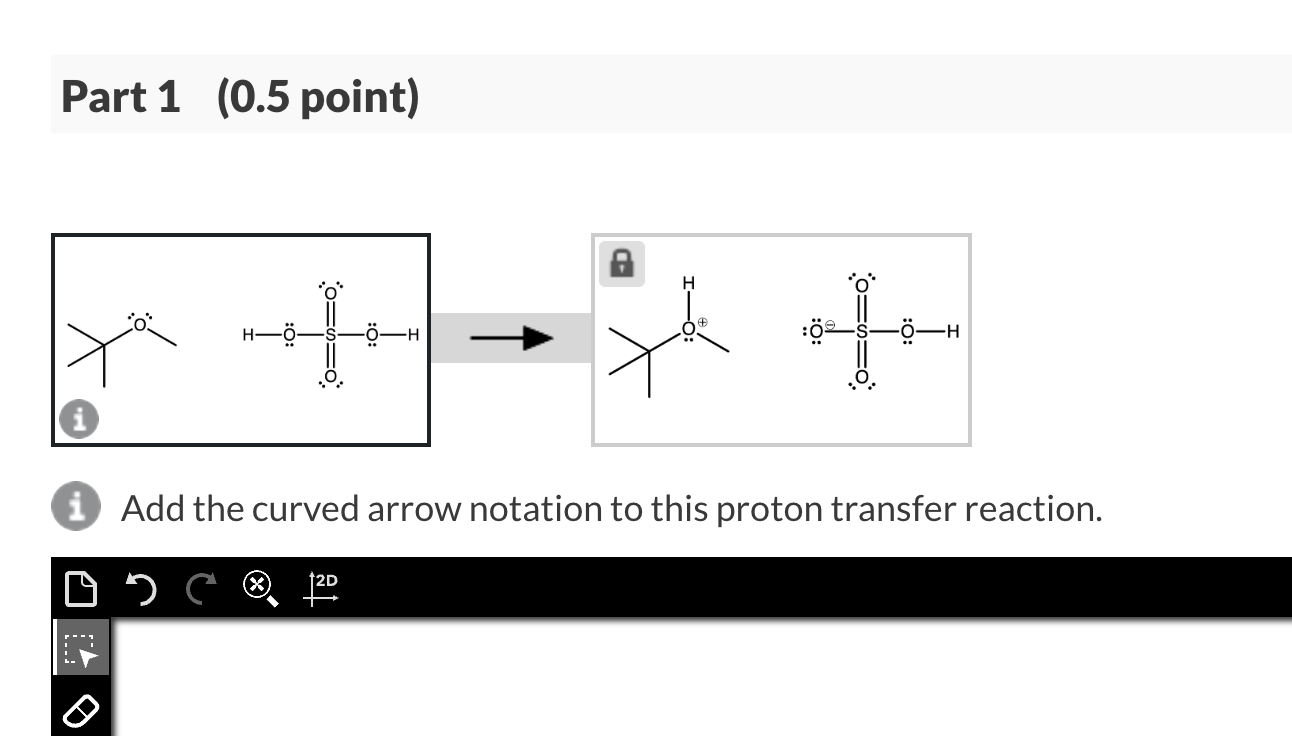 Solved Add the curved arrow notation to this proton transfer | Chegg.com