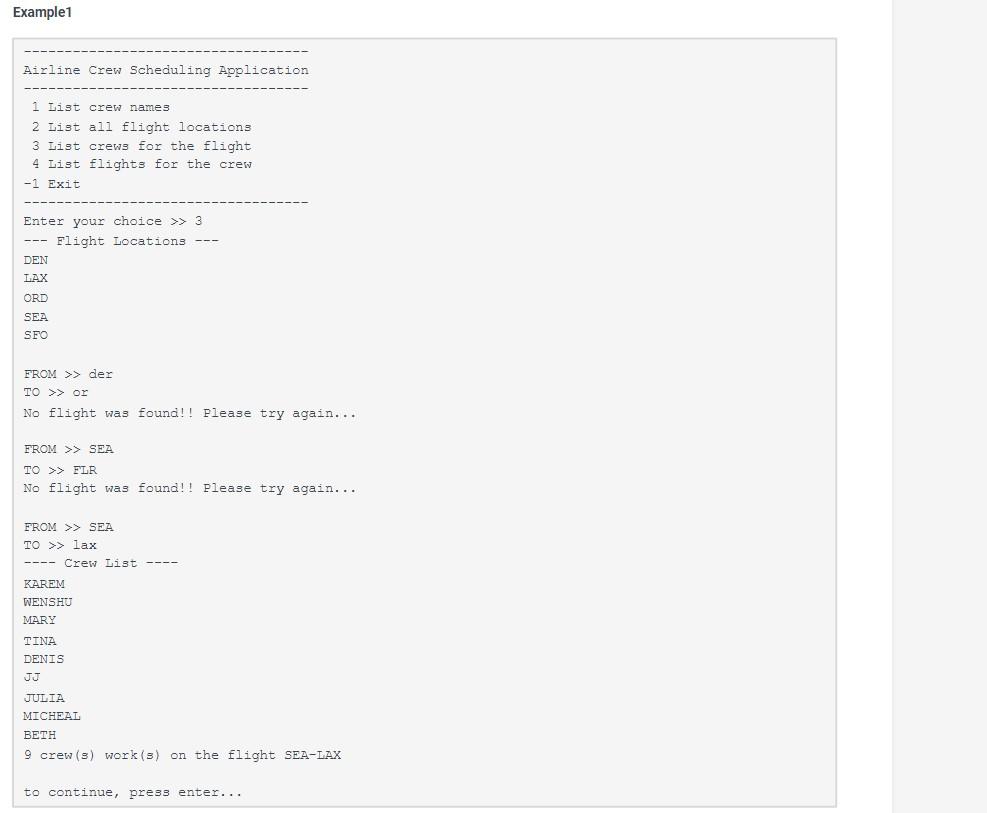 Solved The objective of this project is to develop a query | Chegg.com