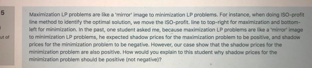 Constraint 4a A >= 0 is a binding constraint. In | Chegg.com