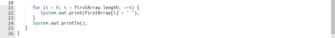 Solved Java Programminginteger Arrays Firstarray And 