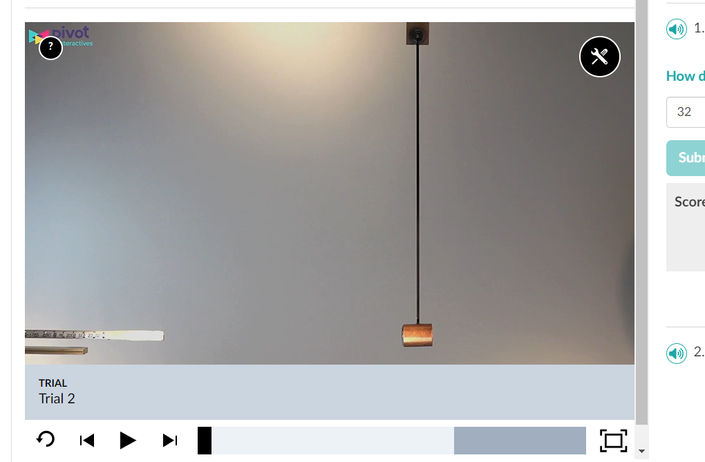 Part 1: Predict the Velocity of the Marble air. You | Chegg.com