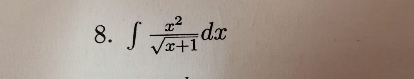 Solved ∫﻿﻿x2x+12dx | Chegg.com