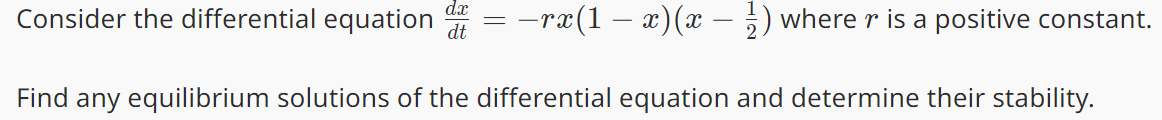 Solved Consider the differential equation | Chegg.com