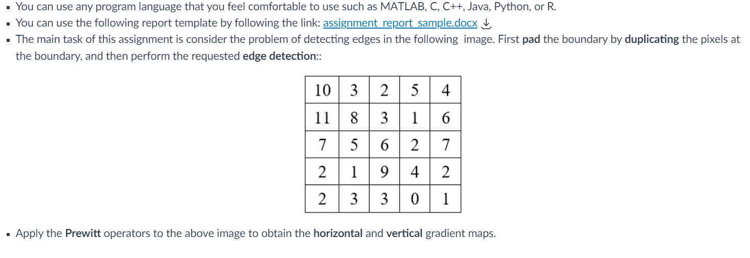 Solved . You can use any program language that you feel | Chegg.com