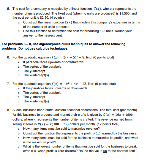 Solved 1. Find the domain for each of the following | Chegg.com