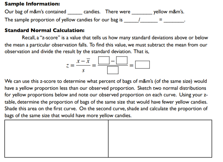 Solved m Are These m&m's "Normal" or Just "Plain"? Standard | Chegg.com