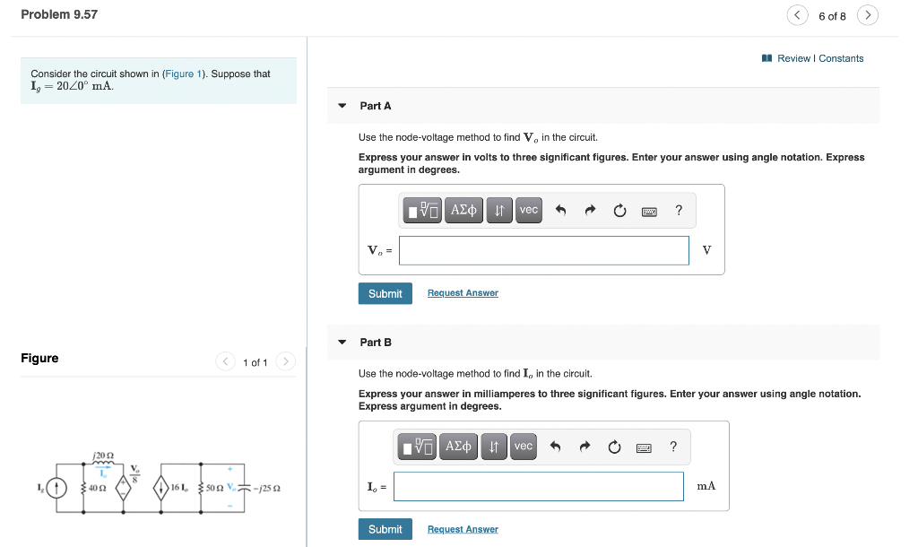 Solved Problem 9.57 6 of 8 M Review Constants Consider the | Chegg.com