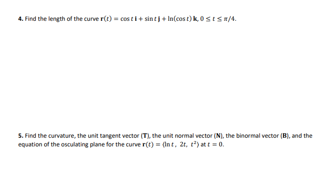 Solved 4. Find the length of the curve | Chegg.com