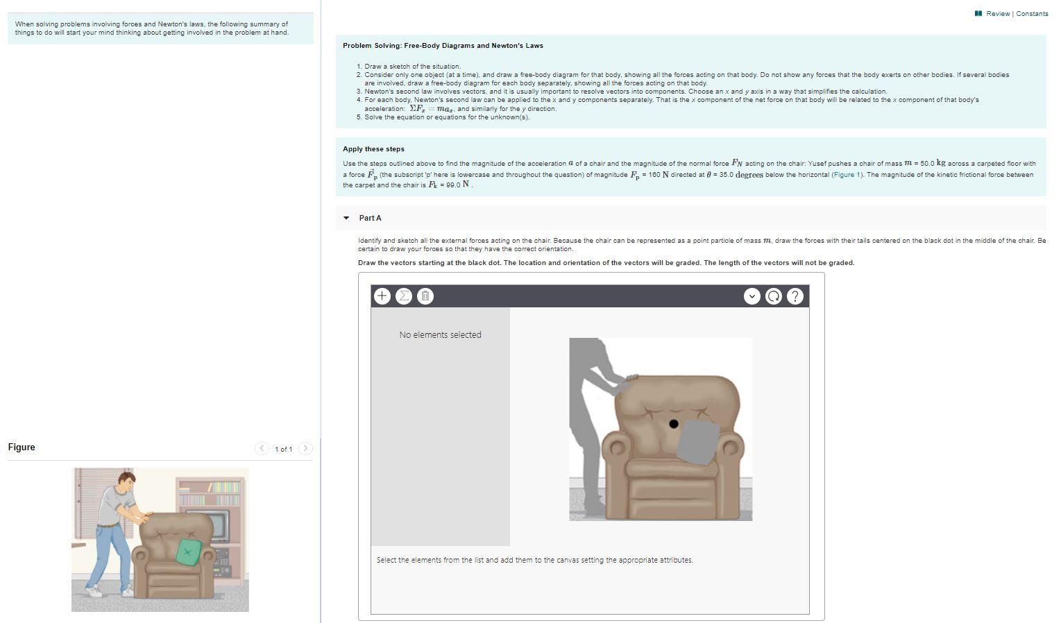Solved A Review Constants When solving problems involving | Chegg.com