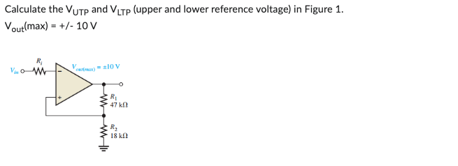 [Solved]: Calculate the VUTP and VLTP (upper and lower refe