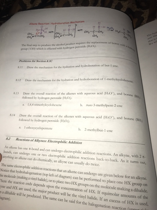 Solved Markovnikov's rule to predict the product of Use each | Chegg.com