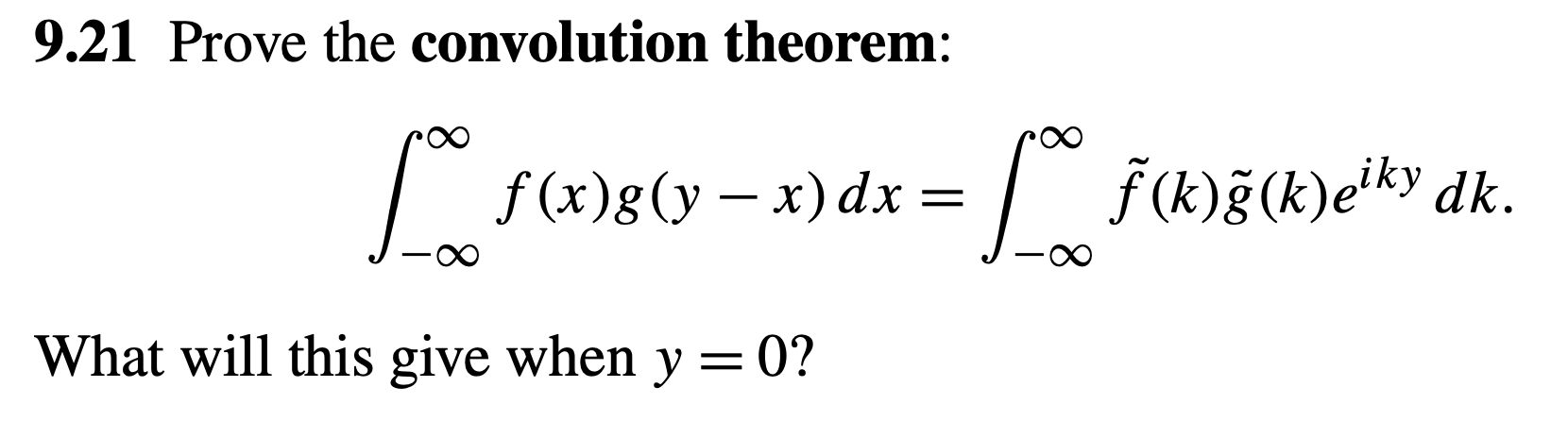 Solved tilde is the Fourier transform and a star indicates | Chegg.com
