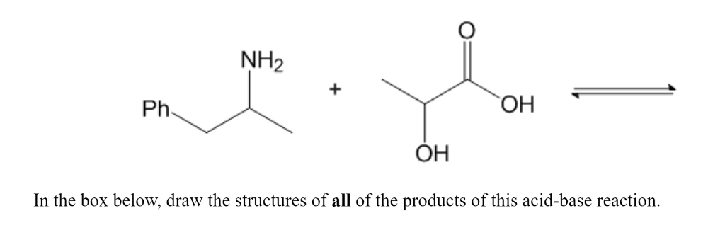 Solved NH2 OH Ph In the box below, draw the structures of | Chegg.com