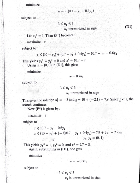 Solved Bender partitioning algorithmQuestion?Step’sFor | Chegg.com