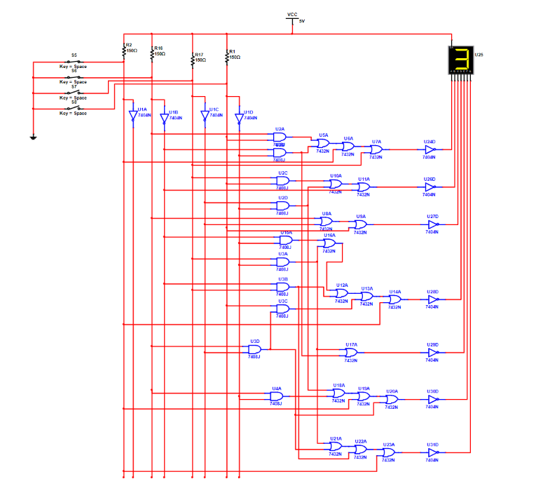 Solved 1. Write the K-map for each of the seven segments | Chegg.com