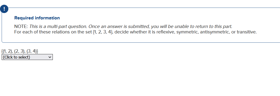 Solved final 2/. {(1, 2), (2, 3), (3, 4)}multiple choice are | Chegg.com