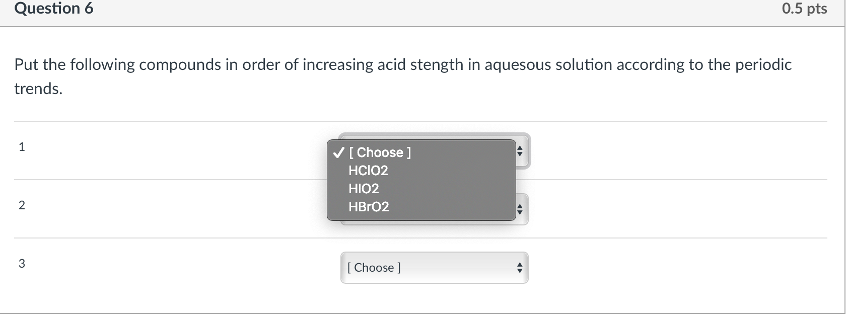 Solved Question 5 1.5 pts What is the pH of a solution | Chegg.com