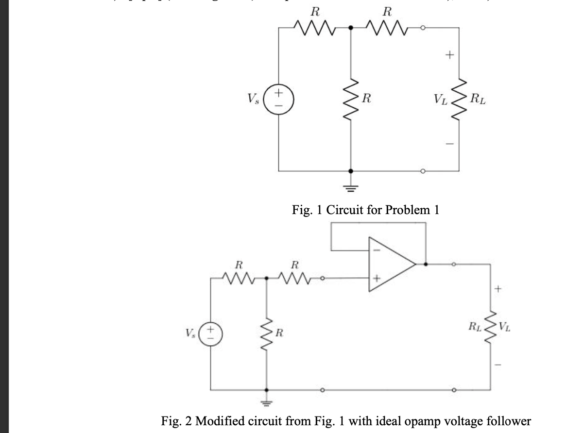Solved Problem 2 - Thevenin Equivalent and Noninverting | Chegg.com