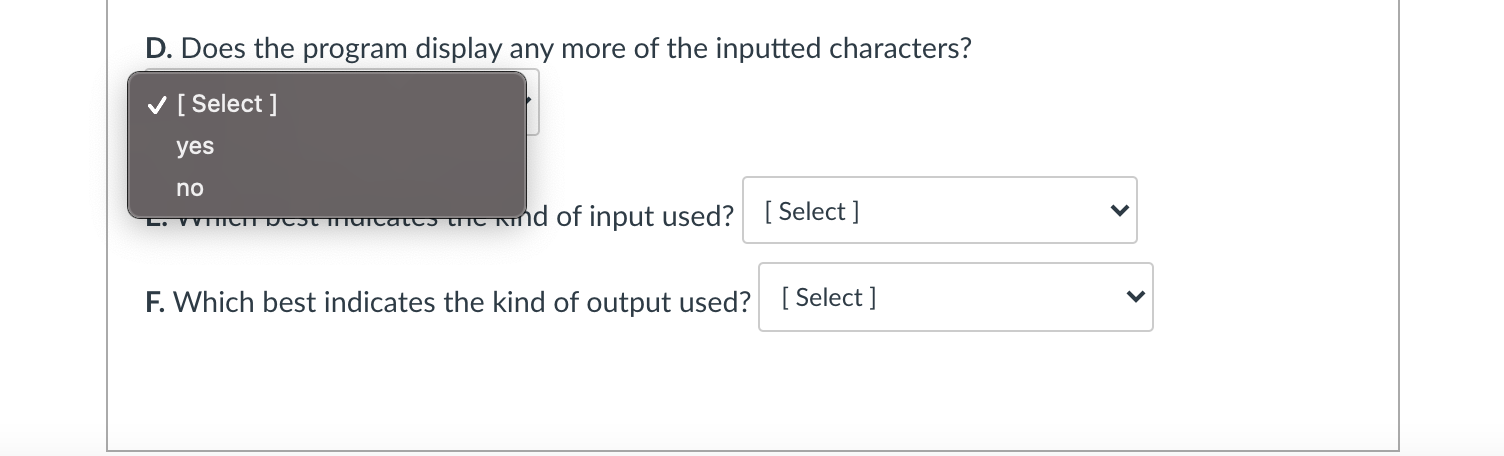 Question 1 6 pts Consider the program below that gets | Chegg.com