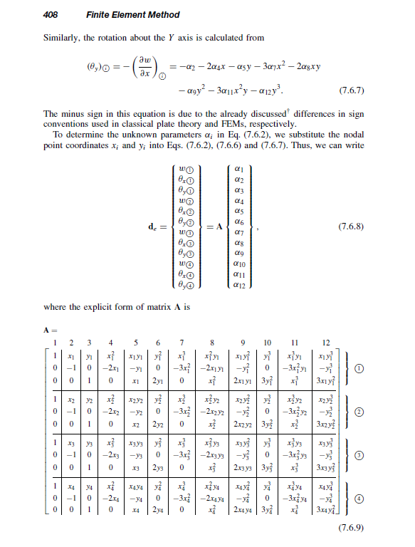 Solved Consider a plate whose "nonconformal" element | Chegg.com