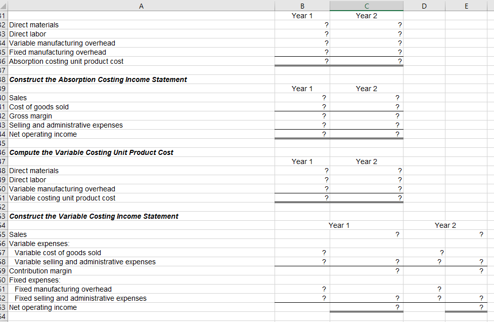 Solved: Required Information Chapter 7: Applying Excel The... | Chegg.com Solved: Required Information Chapter 7: Applying Excel The... | Chegg.com