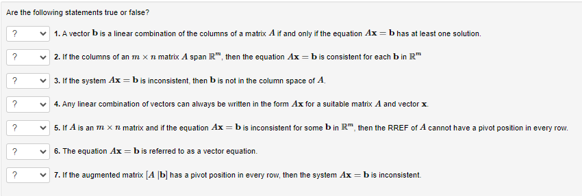Solved Row Space Basis Column Space Basis Null Space 8963