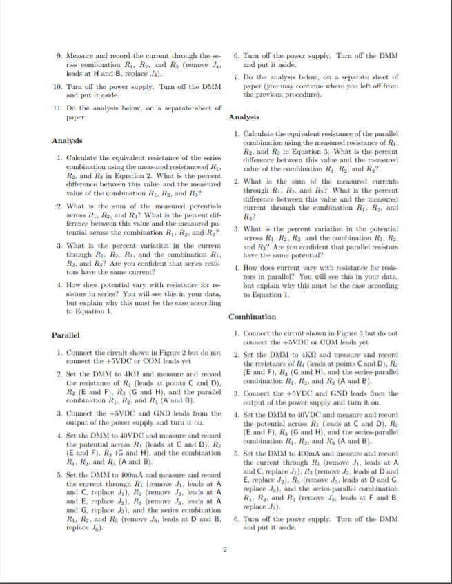 Solved Simple DC Circuits Objective In this experiment you | Chegg.com
