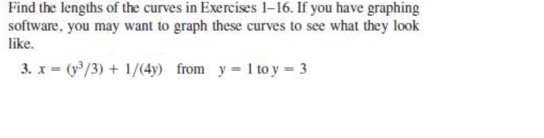 Solved Find the lengths of the curves in Exercises 1-16. If | Chegg.com