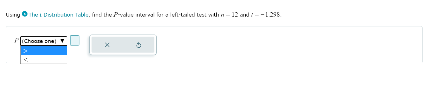 Solved Using The t Distribution Table, find the P-value | Chegg.com