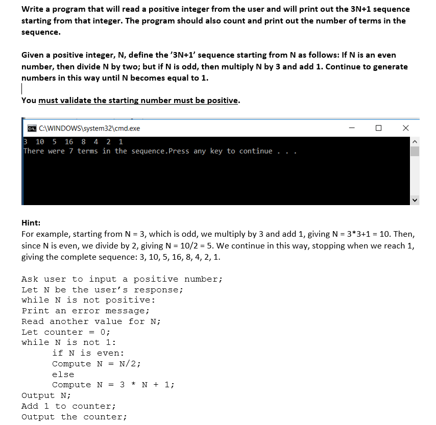 Solved Write a java Write a program that will read a | Chegg.com