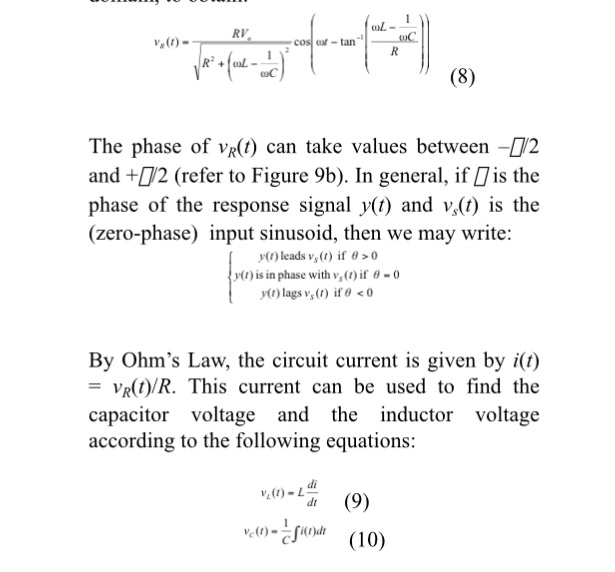 Solved Derive the expression for the inductor voltage for | Chegg.com