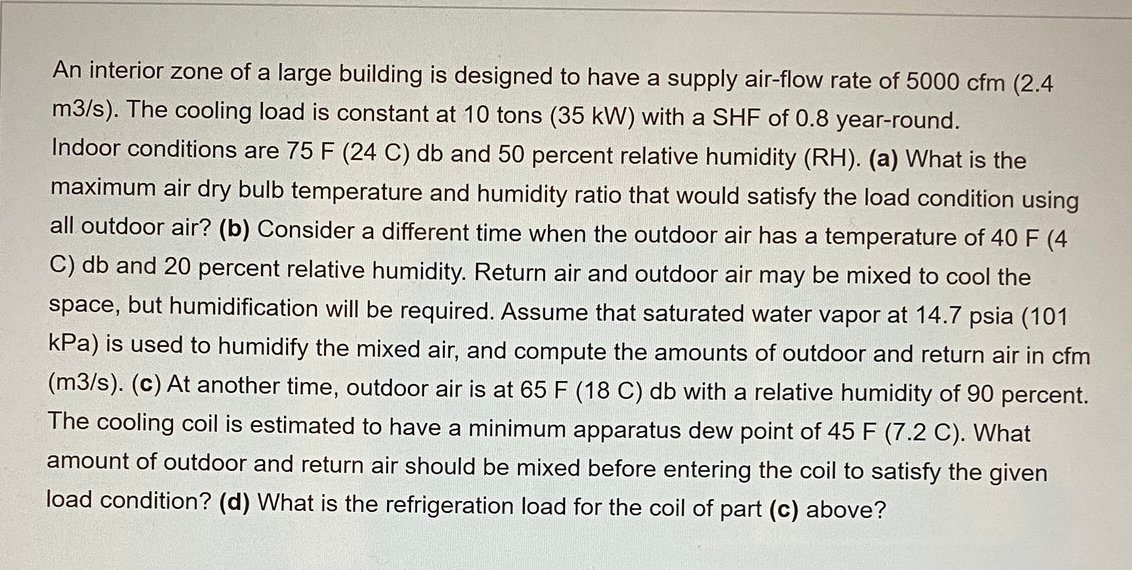 Solve above using Engineering Equation Solver (EES) | Chegg.com