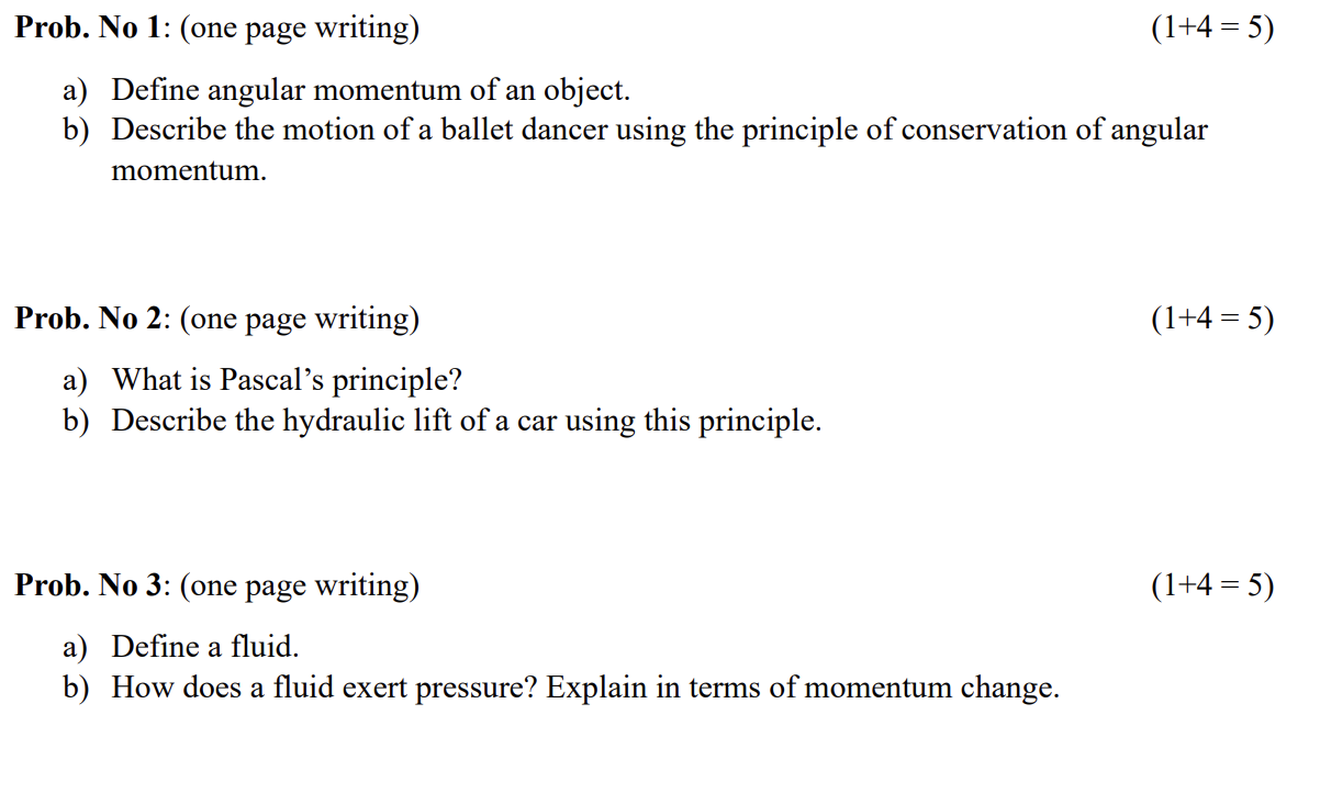 Solved Prob. No 1: (one page writing)a) ﻿Define angular | Chegg.com