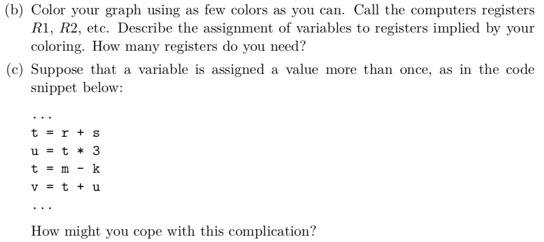 Solved A Portion Of A Computer Program Consists Of A 