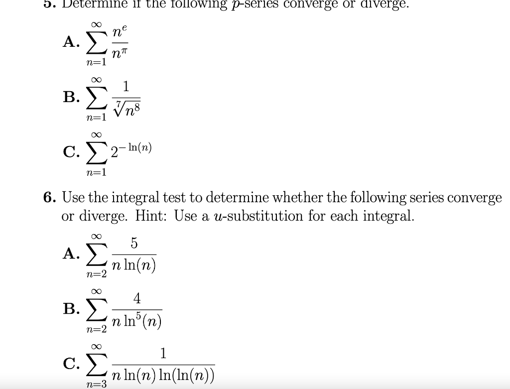 Solved + 4 1. Write the series 1 - 2 + } in sigma notation. | Chegg.com