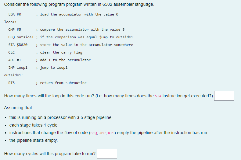 Solved Consider The Following Program Program Written In 3645