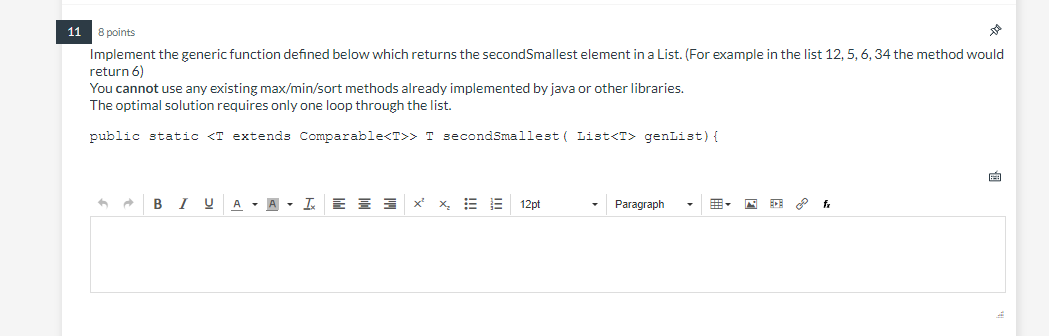 Solved Implement The Generic Function Defined Below Which 5121