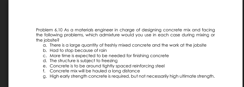 Solved Problem 6.6 You are an engineer in charge of mixing | Chegg.com