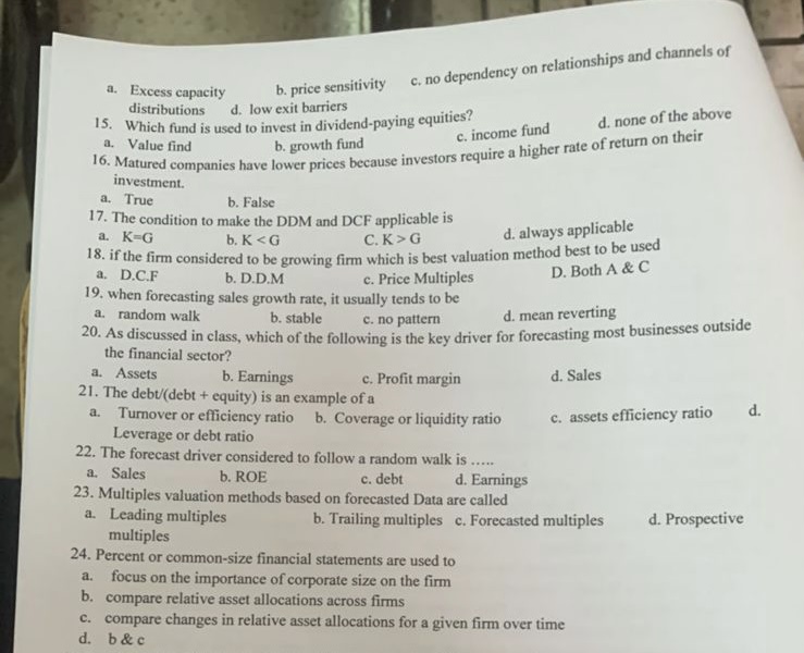 Solved i want solve all question please and question 14 ﻿is | Chegg.com