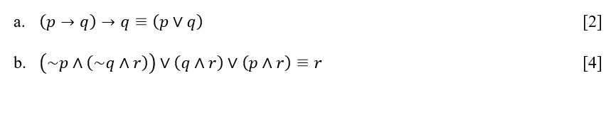 Solved Discrete Mathematics \Use logical equivalence formula | Chegg.com