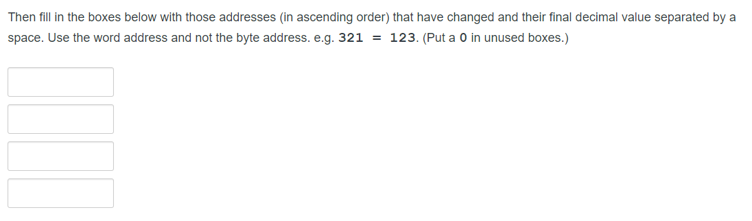 Given the following memory and register values for | Chegg.com
