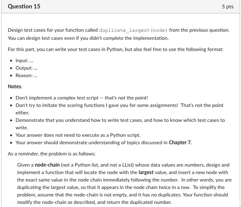 Solved Design test cases for your function called | Chegg.com
