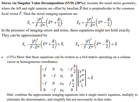 Solved Computer Vision (URGENT): Please answer all parts and | Chegg.com