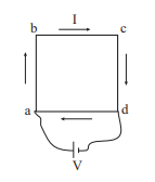 Solved The square-winding abcd has a total resistance 4R. | Chegg.com
