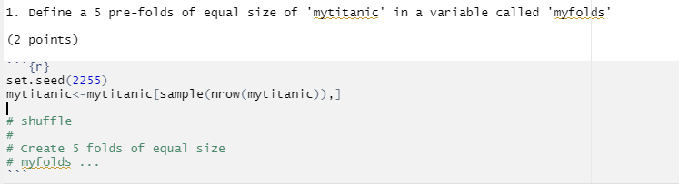 # Problem : Surviving the Titanic (32 points) Load | Chegg.com