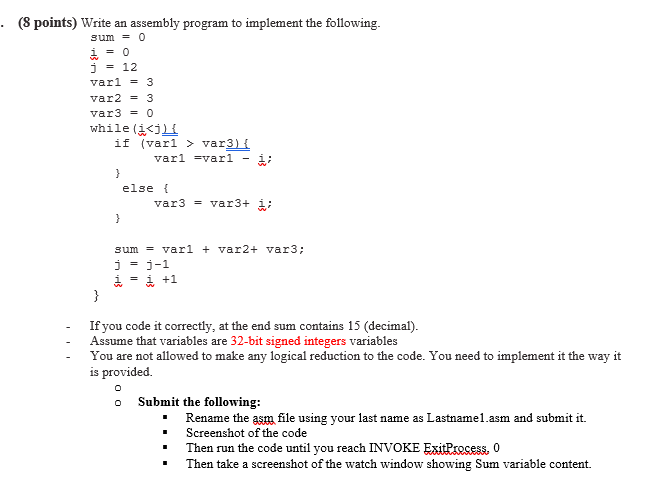 Solved answer in visual stuidos code starting with | Chegg.com