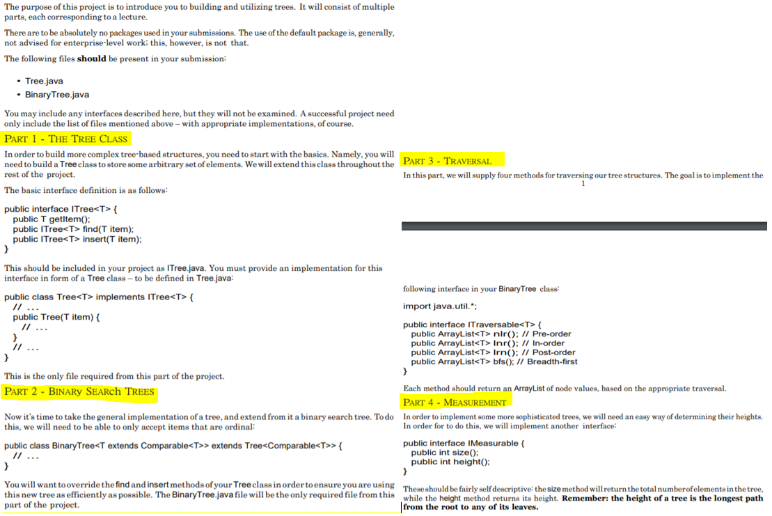 Solved The purpose of this project is to introduce you to | Chegg.com